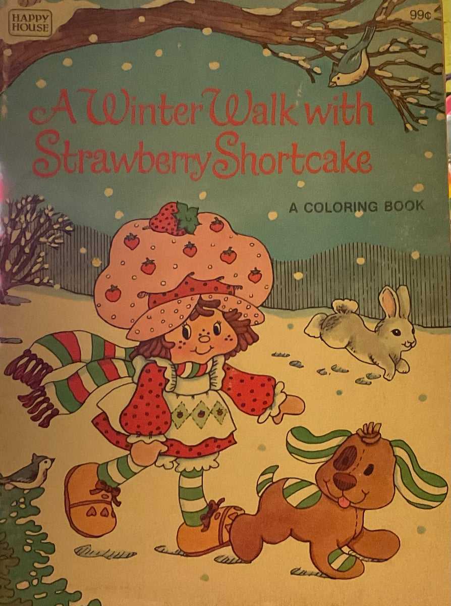A Winter Walk With Strawberry Shortcake, A Coloring Book – Pillow-Cat Books