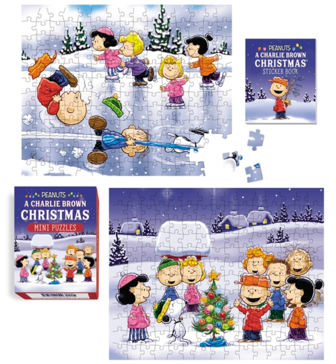 Peanuts: A Charlie Brown Christmas Mini Puzzles – Pillow-Cat Books