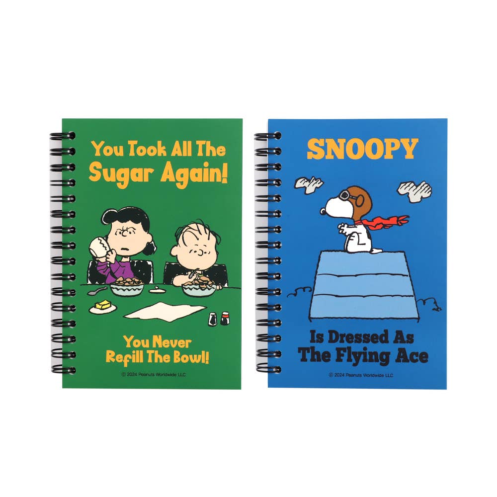 Peanuts Snoopy Memo Notebook L – Pillow-Cat Books