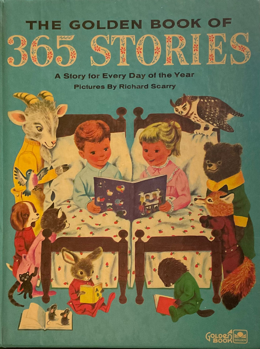 365 Stories, A Story For Every Day Of The Year, Richard Scarry – Pillow ...