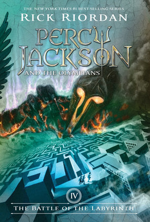 Percy Jackson and the Olympians, Book Four: The Battle of the Labyrint ...
