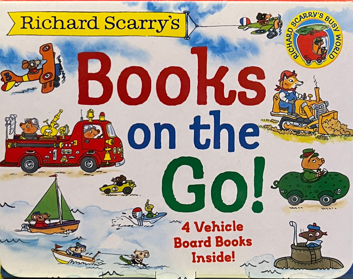 Richard Scarry’s Books on the Go! – Pillow-Cat Books