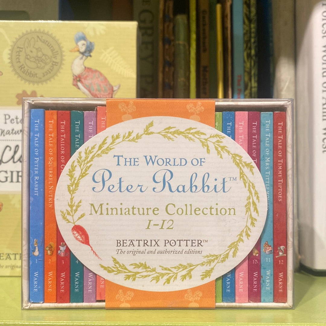 The World of Peter Rabbit, Miniature Collection 1-12, Beatrix Potter ...