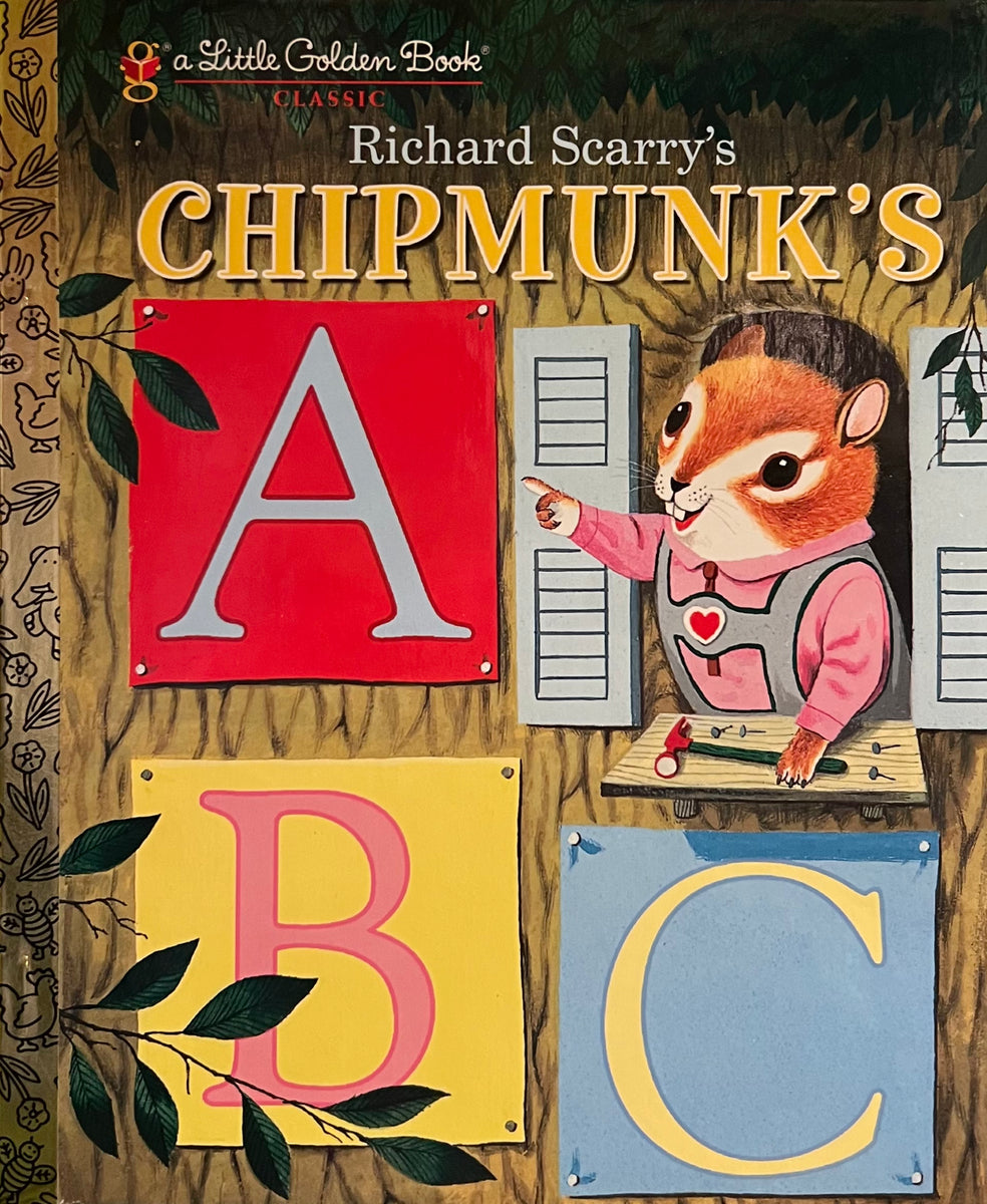 Richard Scarry’s Chipmunk’s ABC – Pillow-Cat Books